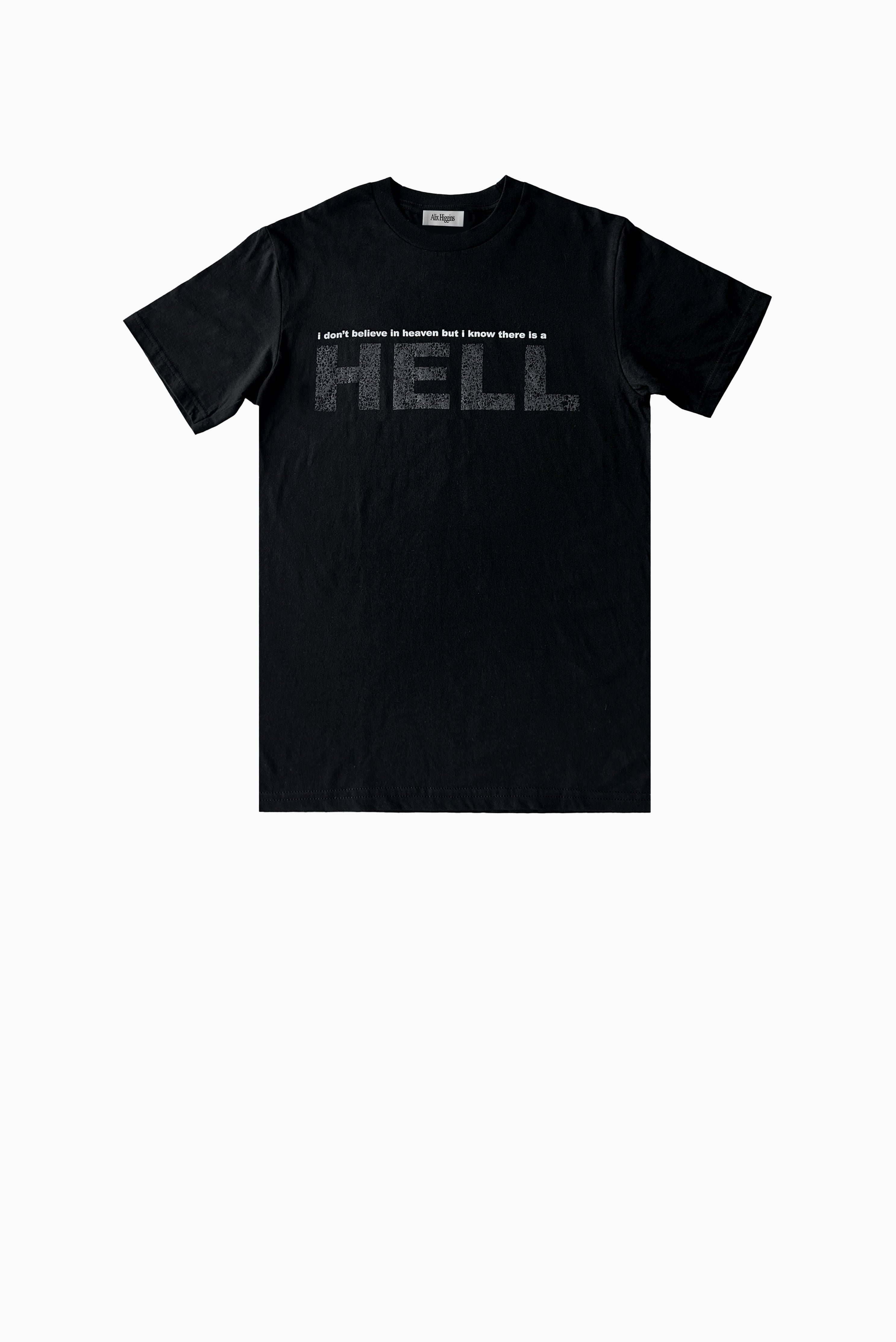 ALIX HIGGINS- Hell T-Shirt - Black – MANE by Stable